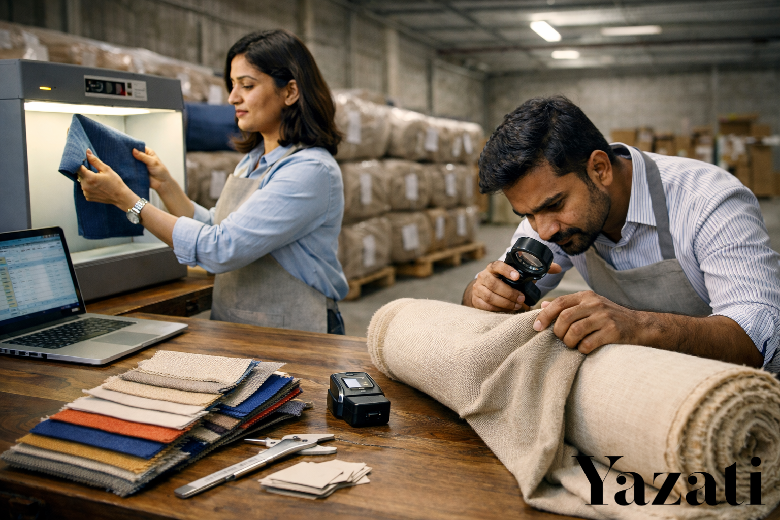 How to Import Bulk Fabric Orders from India Without Quality Issues - Yazati